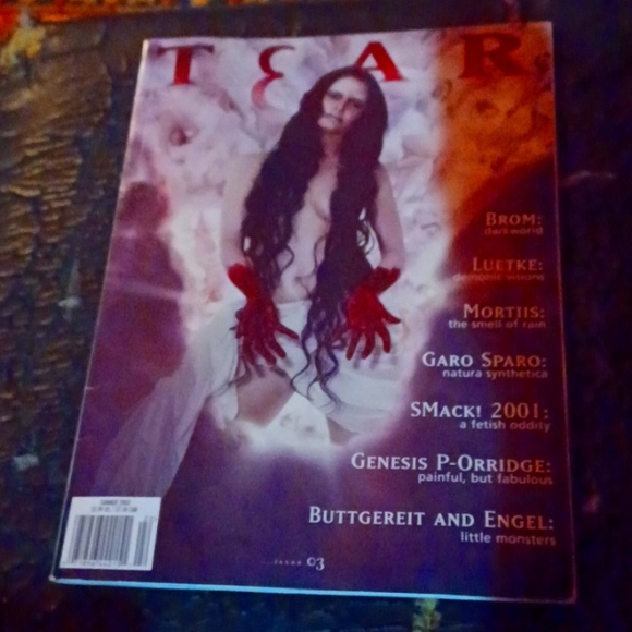 TEAR | Other | Tear Magazine Issue 3 Gothic Industrial Music | Poshmark